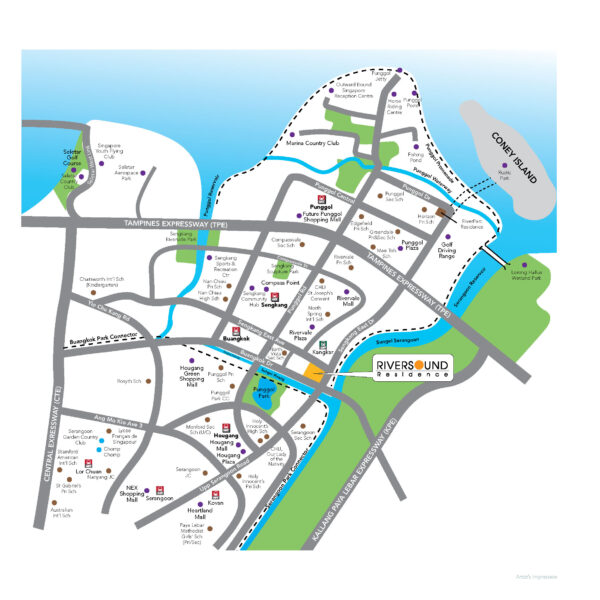 Riversound Residence Condominium - Buy Condo Singapore