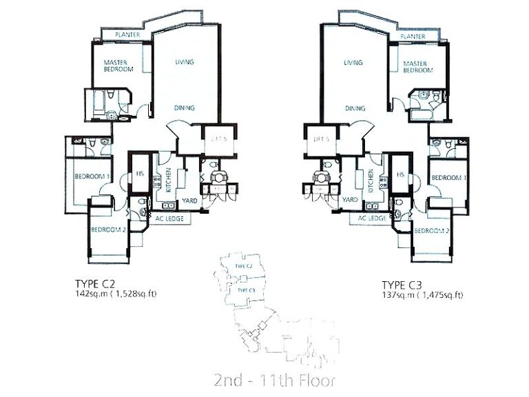 Sheares Ville Condo Floor Plan (Free Download) - Buy Condo Singapore