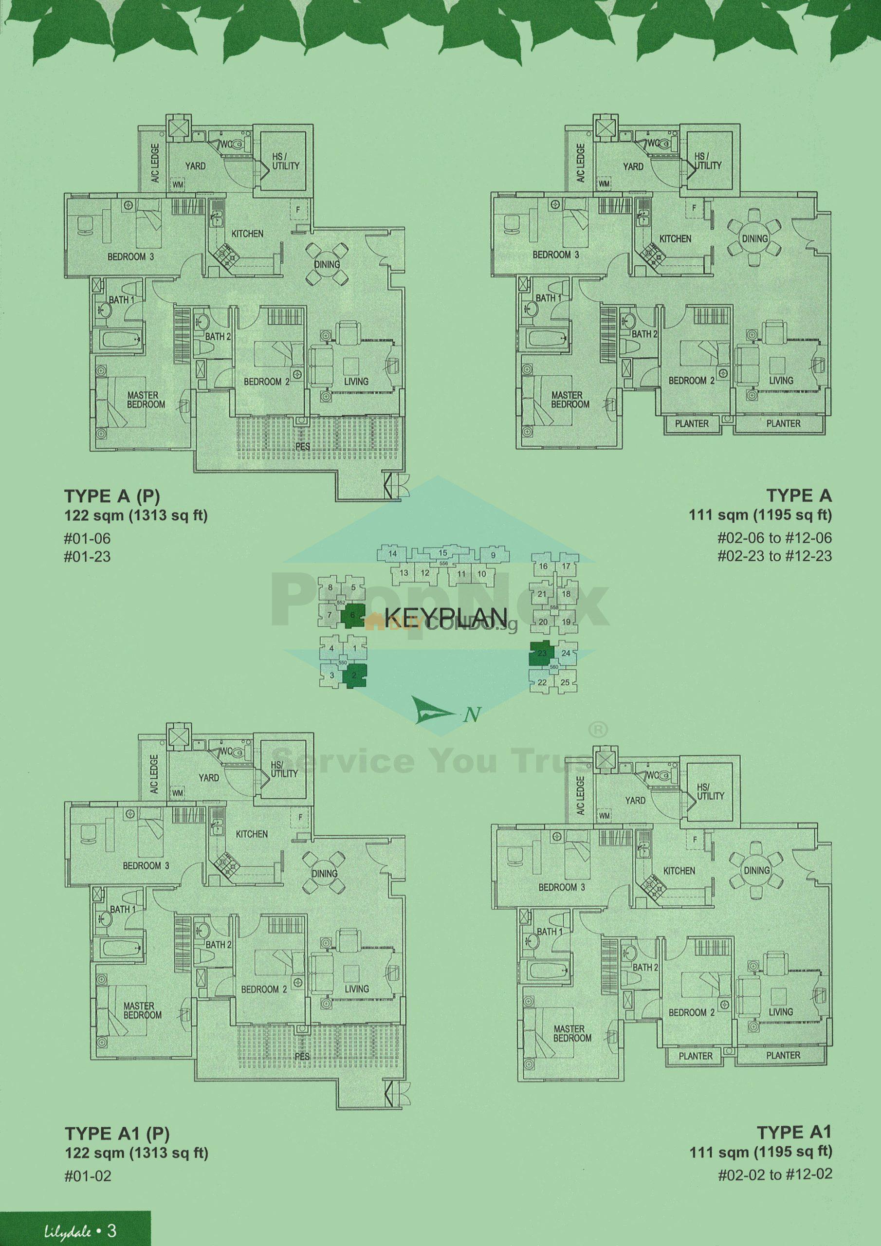 Lilydale Condominium Floor Plan Buy Condo Singapore Lilydale Condominium Floor Plan Buy Condo Singapore