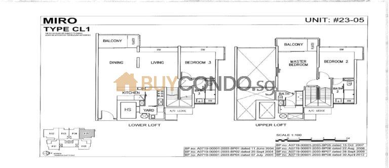 Miro Condominium Floor Plan - Buy Condo Singapore